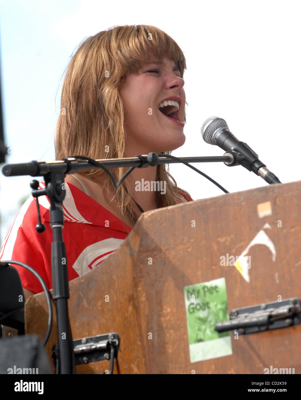 Mar 9, 2008 - Everglades, Florida, USA - Singer GRACE POTTER of the ...