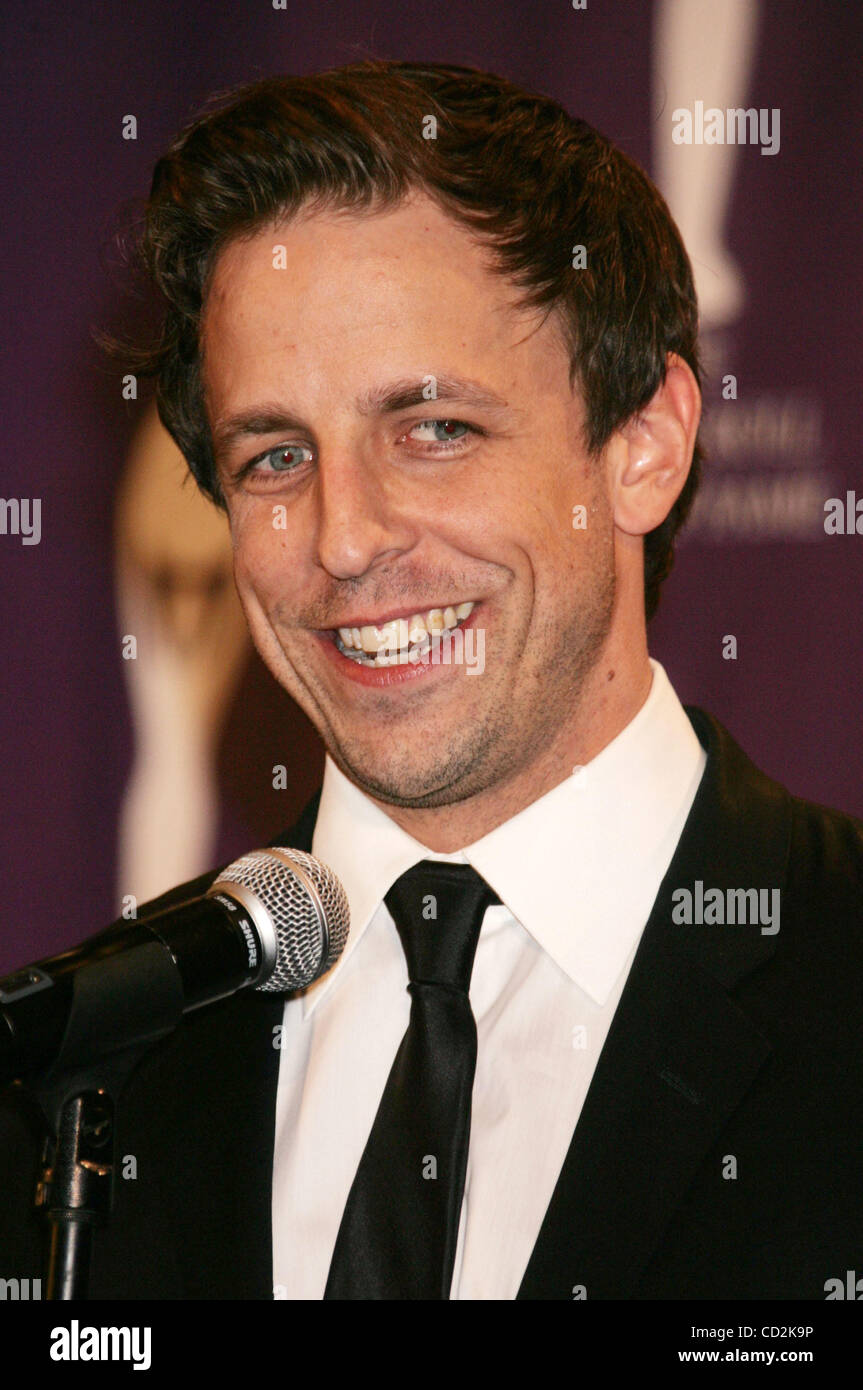 Mar 10, 2008 - New York, NY, USA - Actor SETH MEYERS poses for photos ...