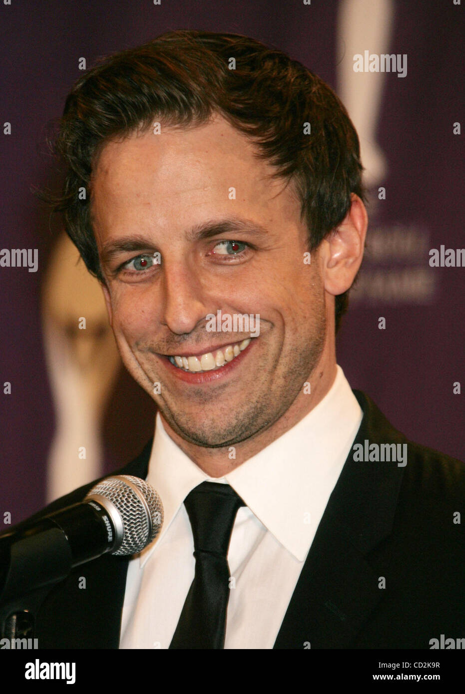 Mar 10, 2008 - New York, NY, USA - Actor SETH MEYERS poses for photos ...