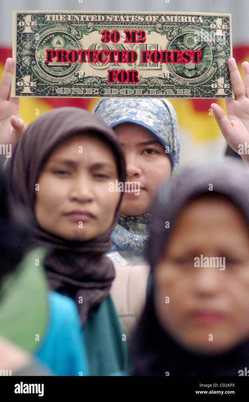 Deforestation protest jakarta hi-res stock photography and images - Alamy
