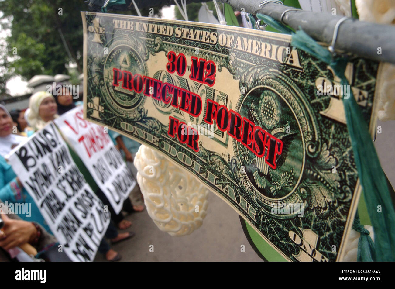 Deforestation protest jakarta hi-res stock photography and images - Alamy