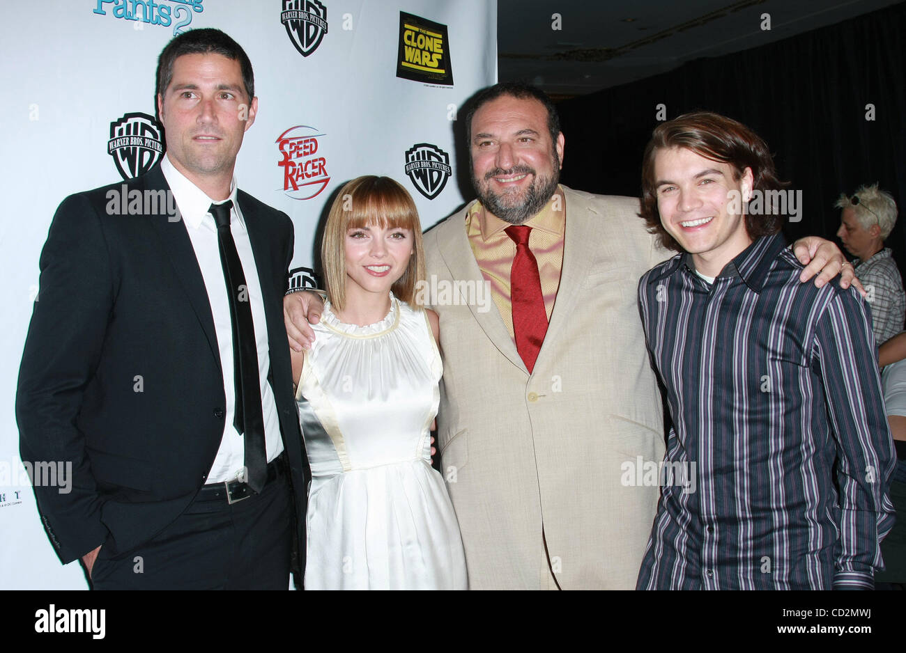 Mar 13, 2008 - Las Vegas, Nevada, USA - Speed Racer Cast Members ...