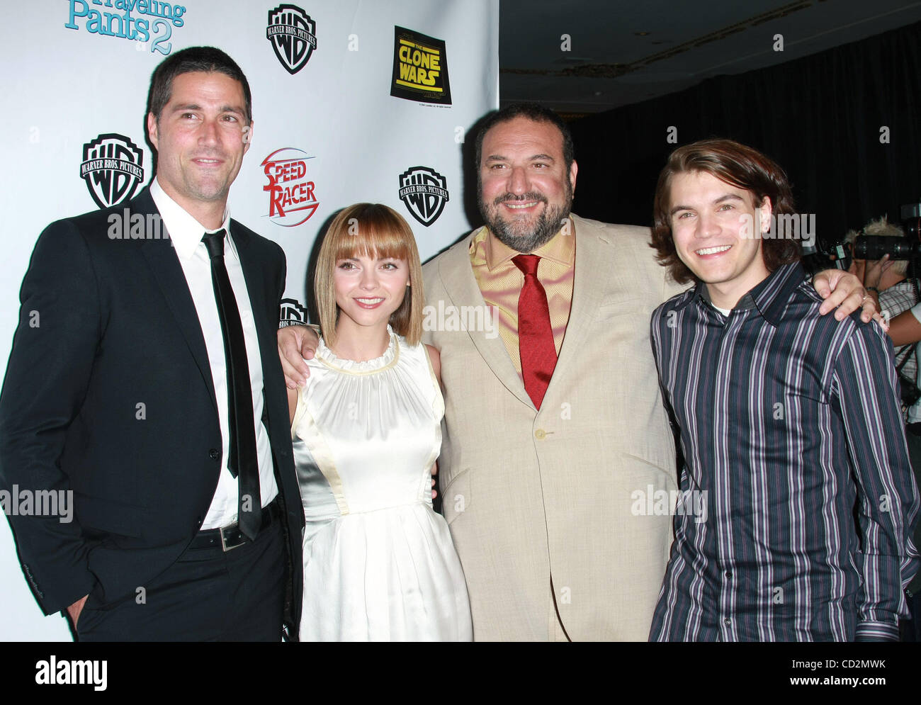 Mar 13, 2008 - Las Vegas, Nevada, USA - Speed Racer Cast Members ...