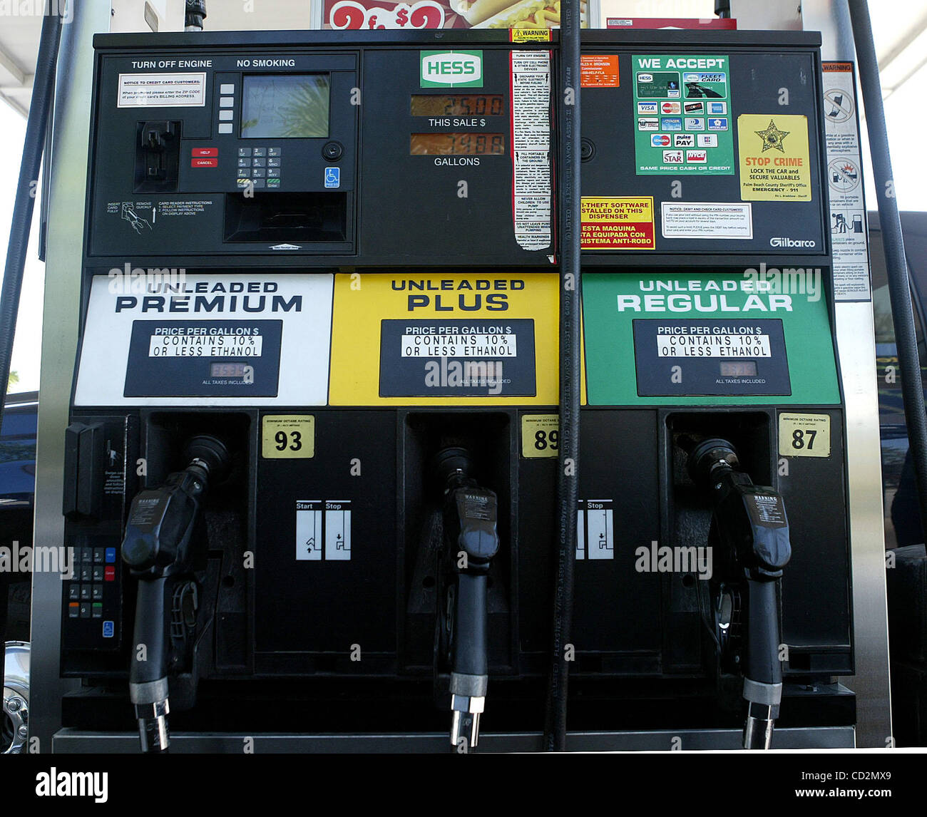 Hess gas station hi-res stock photography and images - Alamy