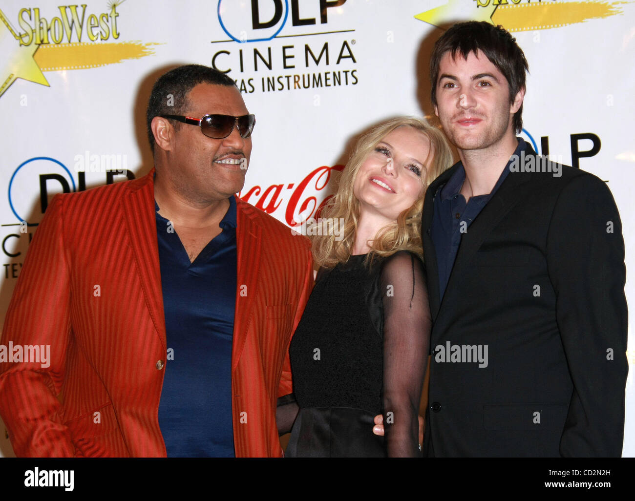 Mar 13, 2008 - Las Vegas, Nevada, USA - "21" Cast Members LAURENCE ...