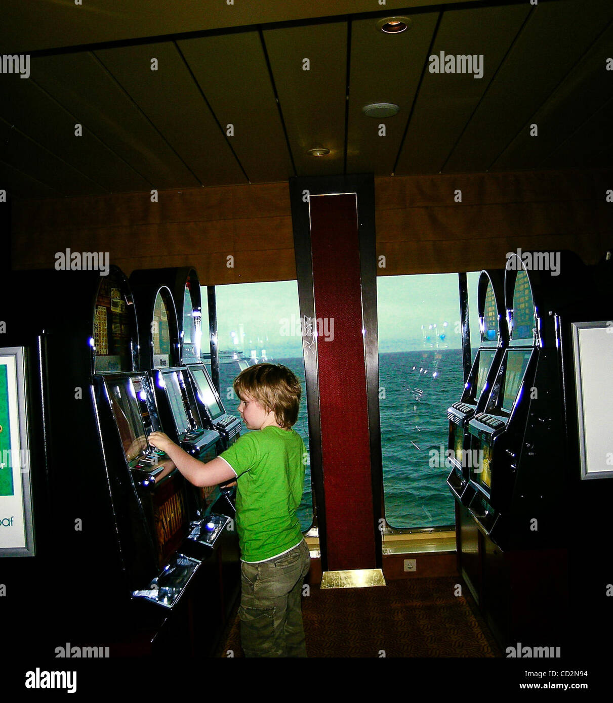 onboard the Birka Paradise cruise ship on it's way from Stockholm ...