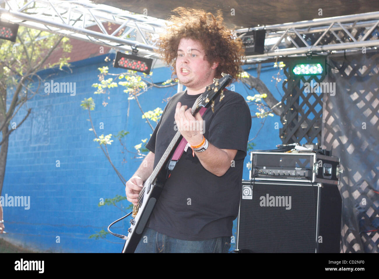 Jay Reatard performing in Austin Texas on March 14, 2008 during SXSW ...
