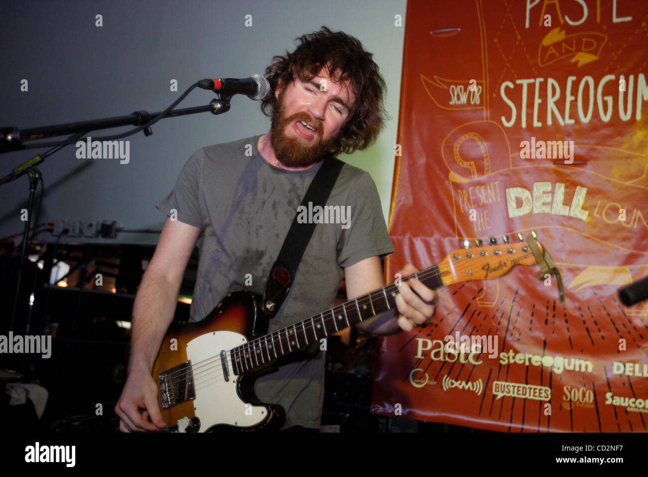 Liam Finn at Volume performing in Austin Texas on March 14, 2008 during ...