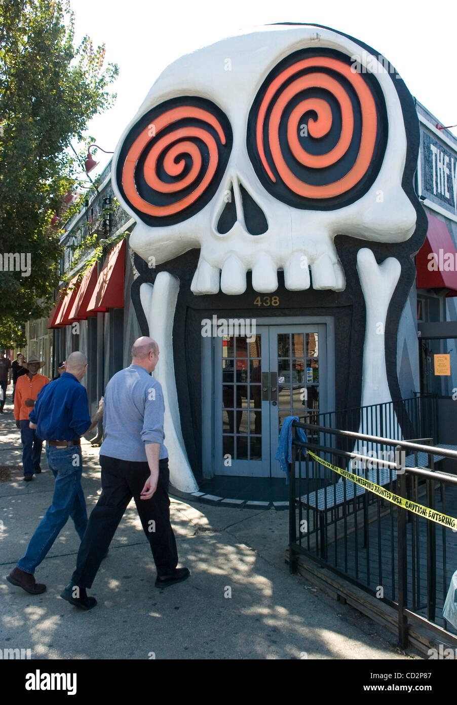 ATLANTA, GA - OCTOBER 13: The entrance to The Vortex restaurant in the ...