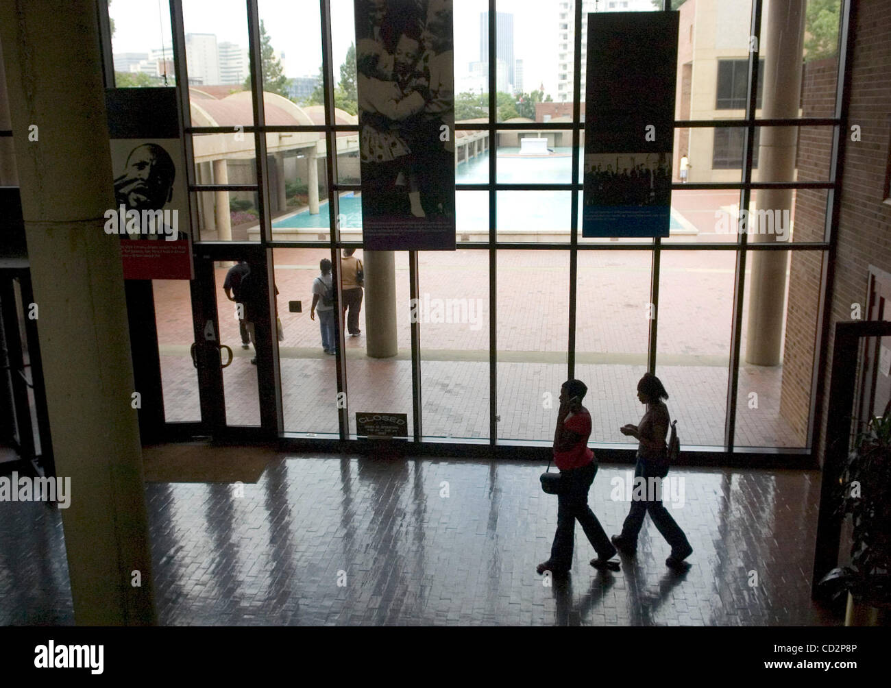 ATLANTA, GA - JULY 31: Freedom Hall at The King Center in Atlanta ...