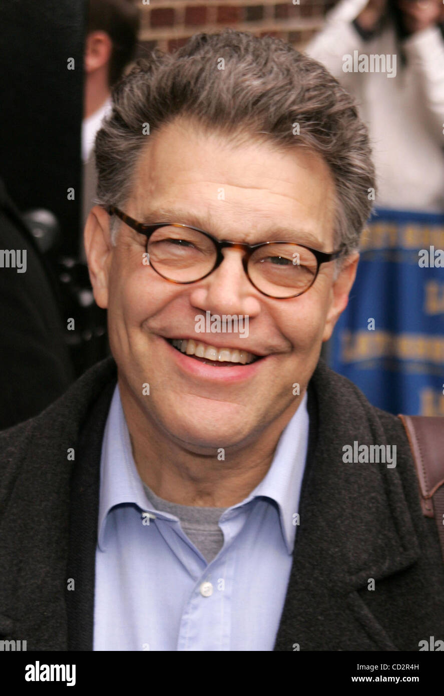 Mar 18, 2008 - New York, NY, USA - AL FRANKEN arrives for his ...