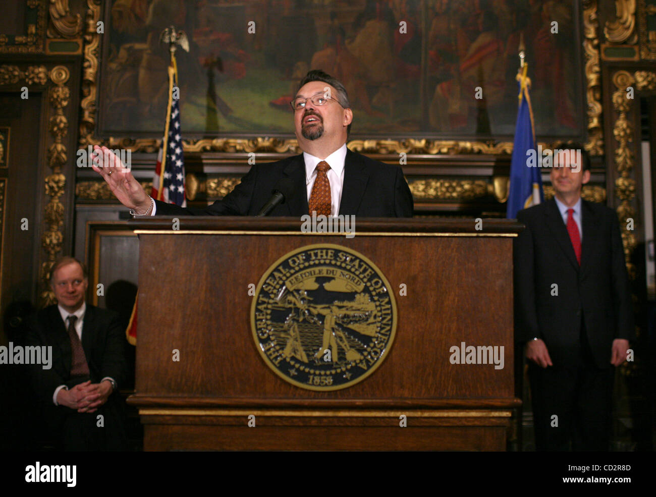 Mar 17, 2008 - St. Paul, Minnesota, USA - Gov. Tim Pawlenty announced ...