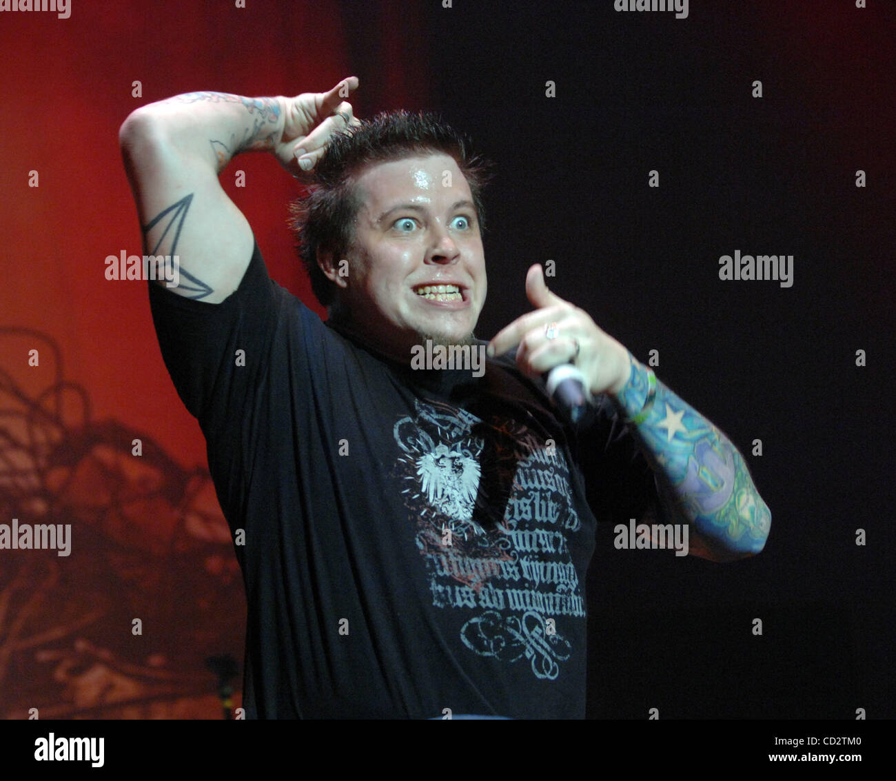 Mar 22, 2008 - Fayetteville, North Carolina, USA - Singer PAUL MCCOY of ...