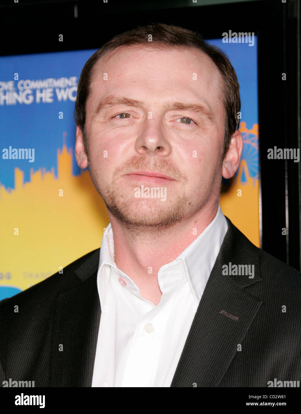 Mar 24, 2008 - Hollywood, California, USA - Actor SIMON PEGG arriving ...