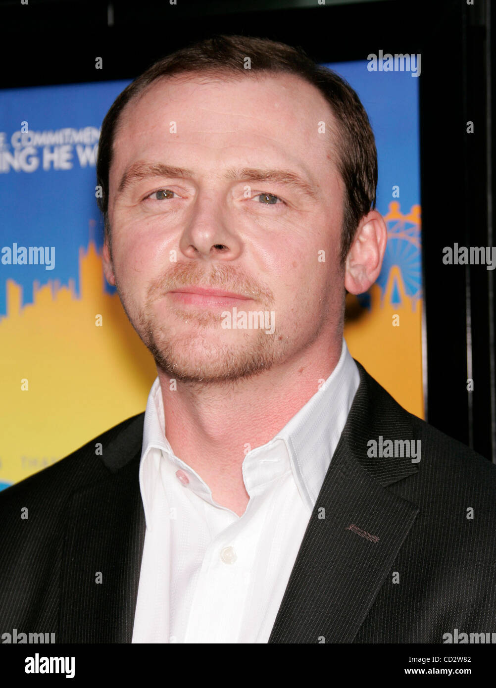 Mar 24, 2008 - Hollywood, California, USA - Actor SIMON PEGG arriving ...