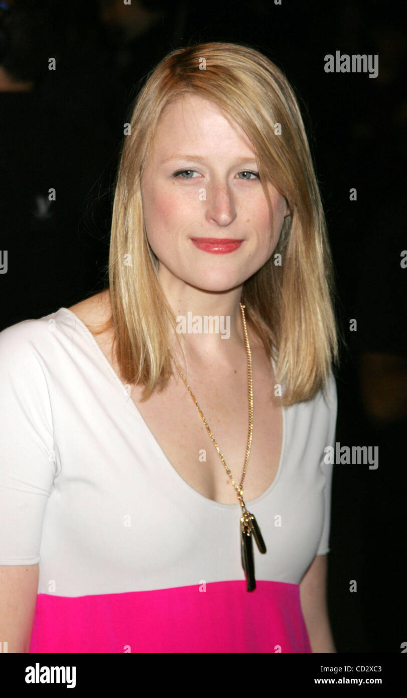 Mar 26, 2008 - New York, NY, USA - Actress MAMIE GUMMER at the NY ...