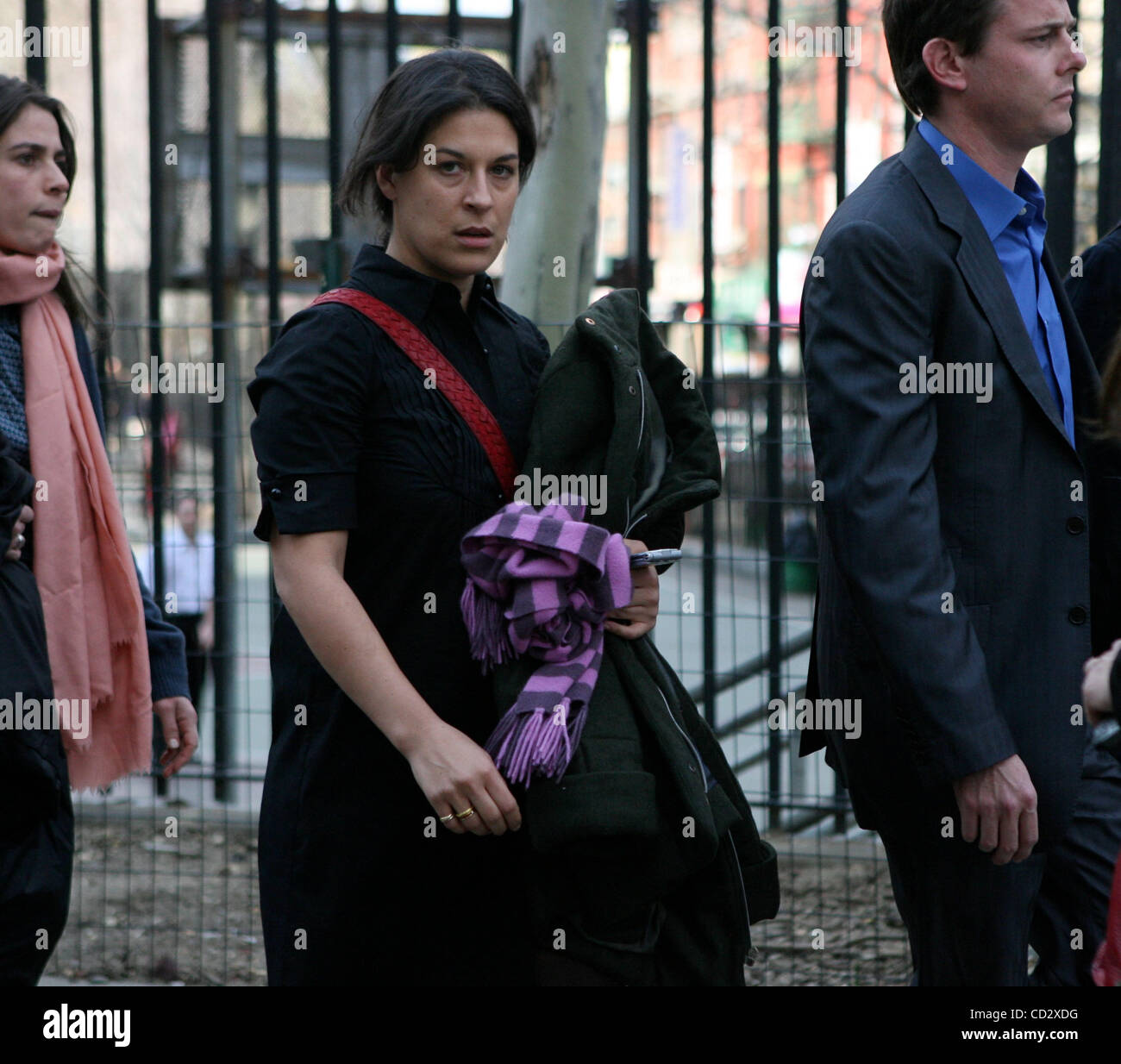Linda Stein's daughter Mandy Stein. Linda Stein's family leaving court ...