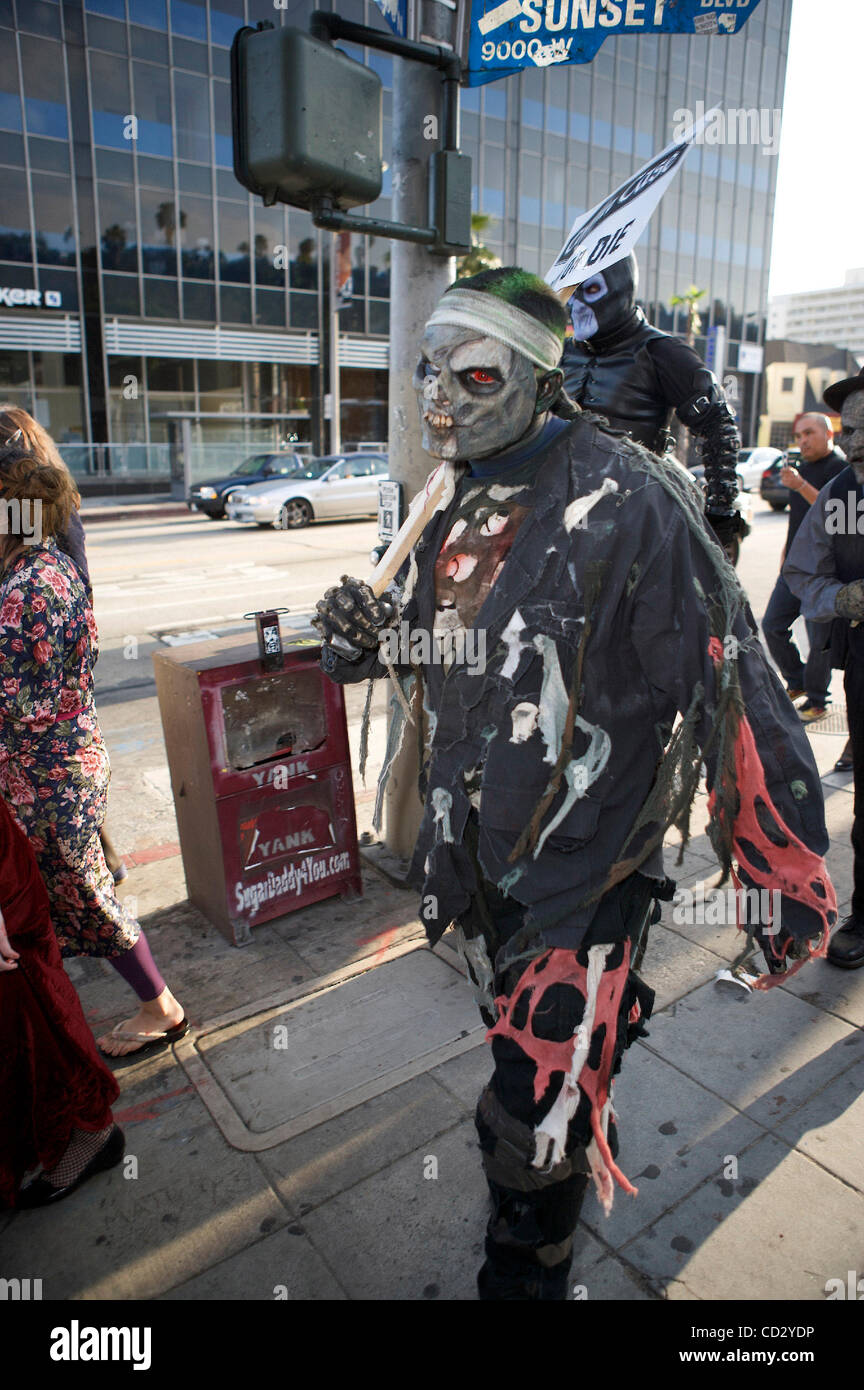 Zombie Walk is an underground organized public gathering of people who ...