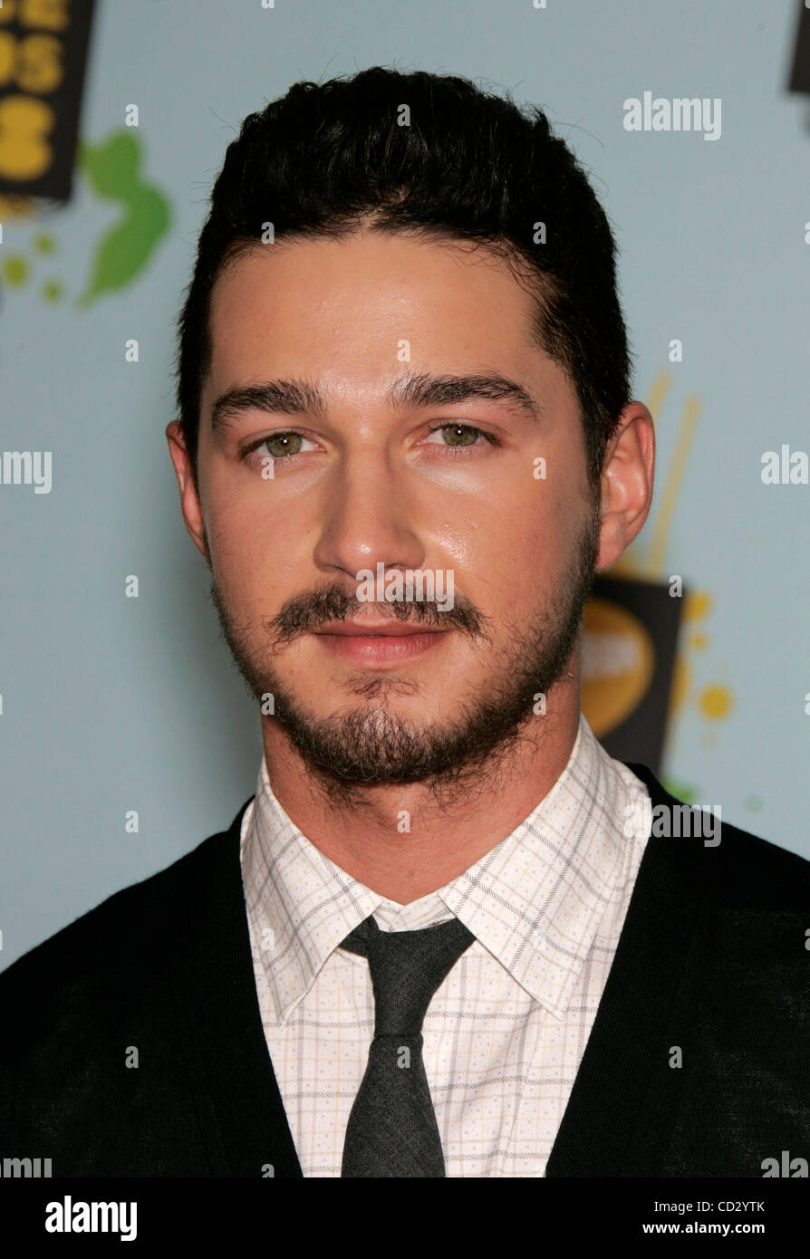 Mar 29, 2008 - Westwood, California, USA - Actor SHIA LABEOUF arriving ...