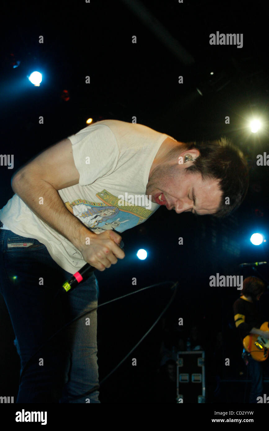 Say Anything performing at The Nokia Theater Times Square on March 29 ...