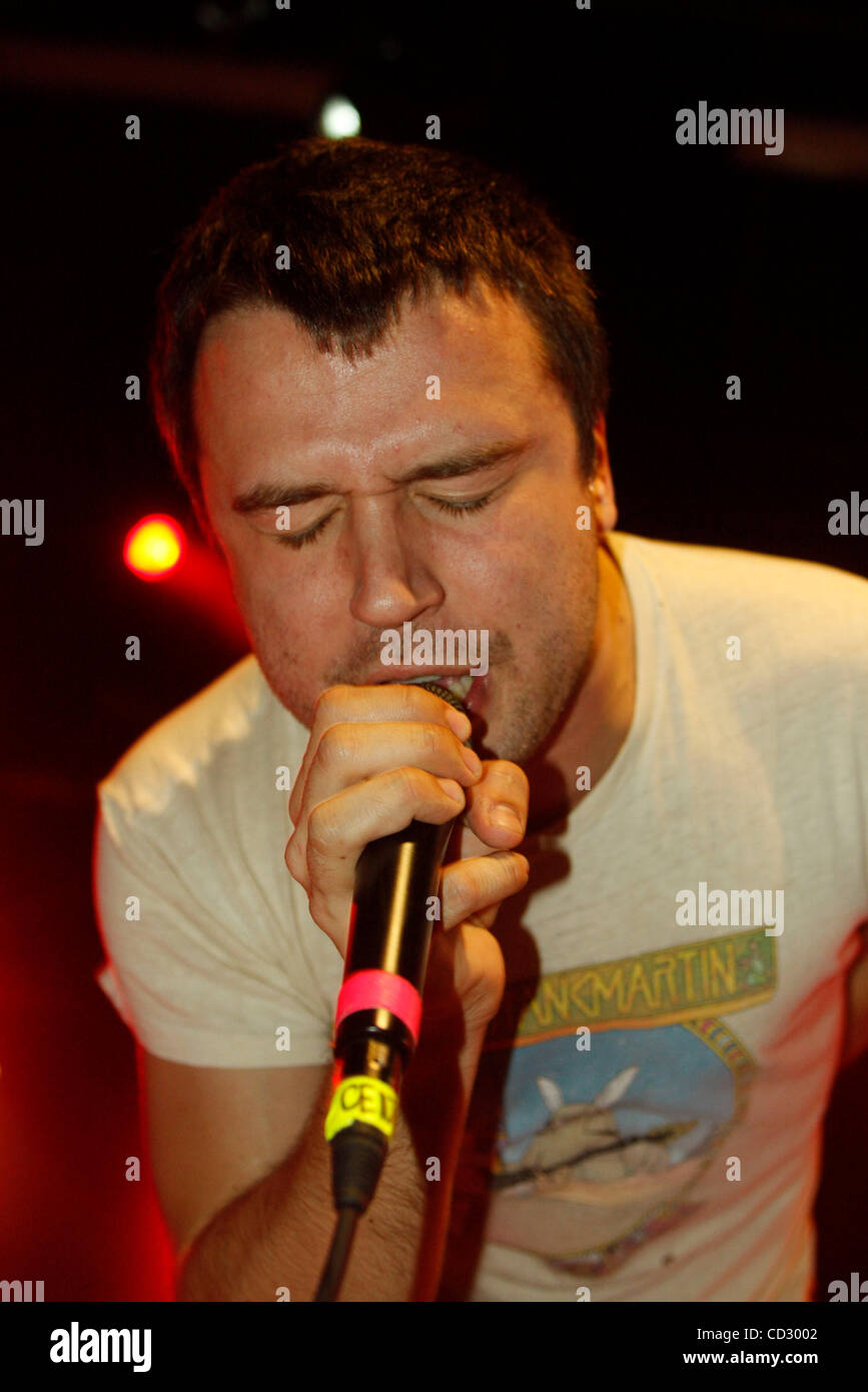 Say Anything performing at The Nokia Theater Times Square on March 29 ...