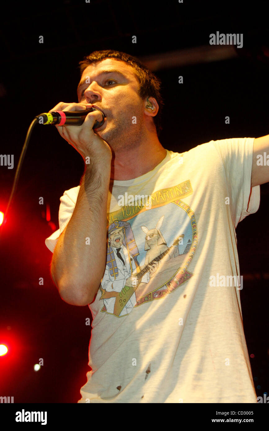 Say Anything performing at The Nokia Theater Times Square on March 29 ...