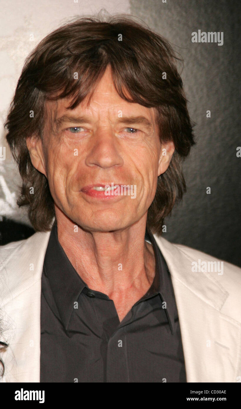 Mar 30, 2008 - New York, NY, USA - Rolling Stone band member MICK ...