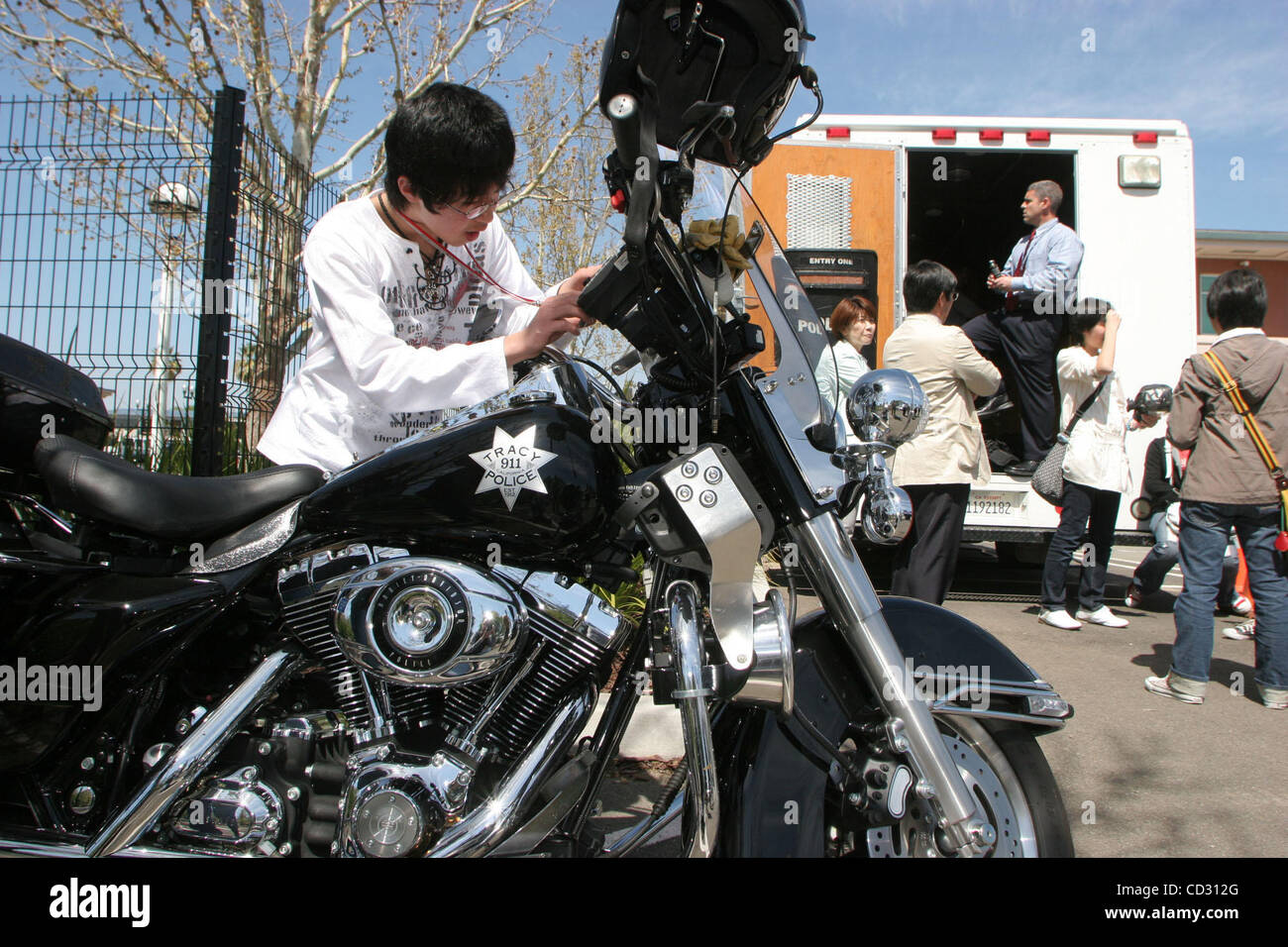 Japanese motorcycle police hi-res stock photography and images - Alamy