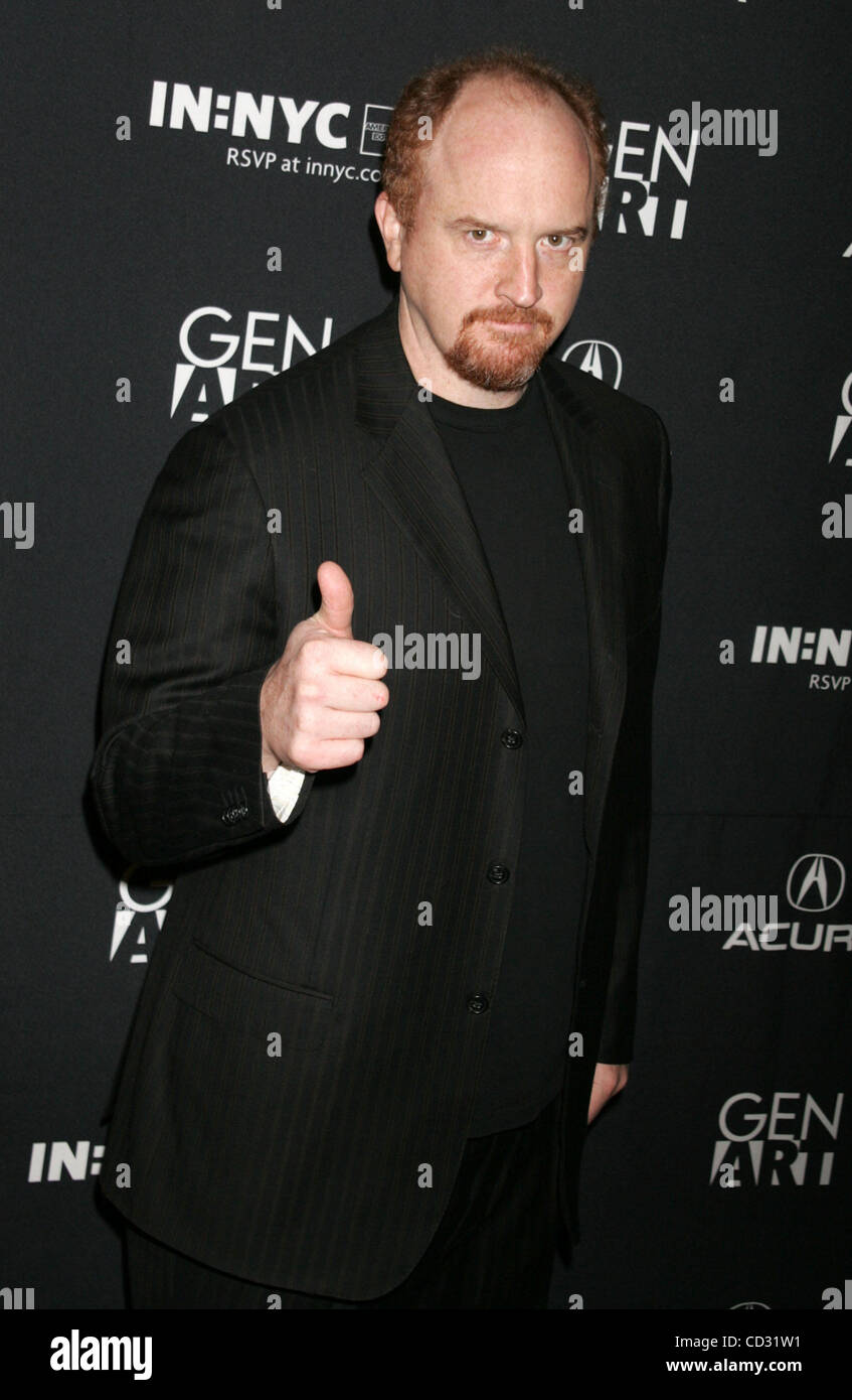 Apr 02, 2008 - New York, NY, USA - Comedian LOUIS C.K. at the New York ...