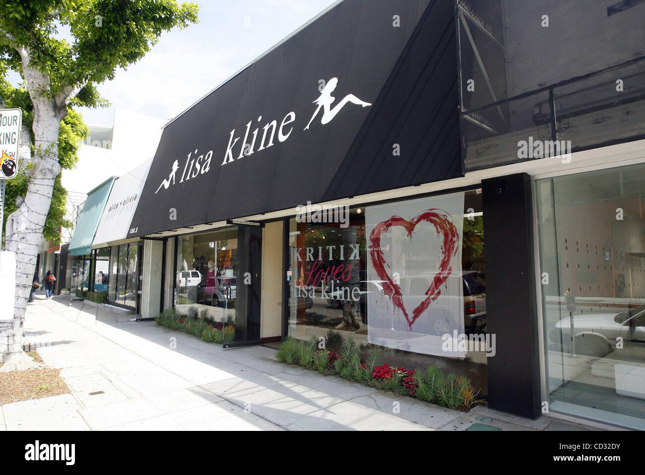 Los Angeles, 2008-4-2 / Celebrity hotspots in Los Angeles: Lisa Kline ...