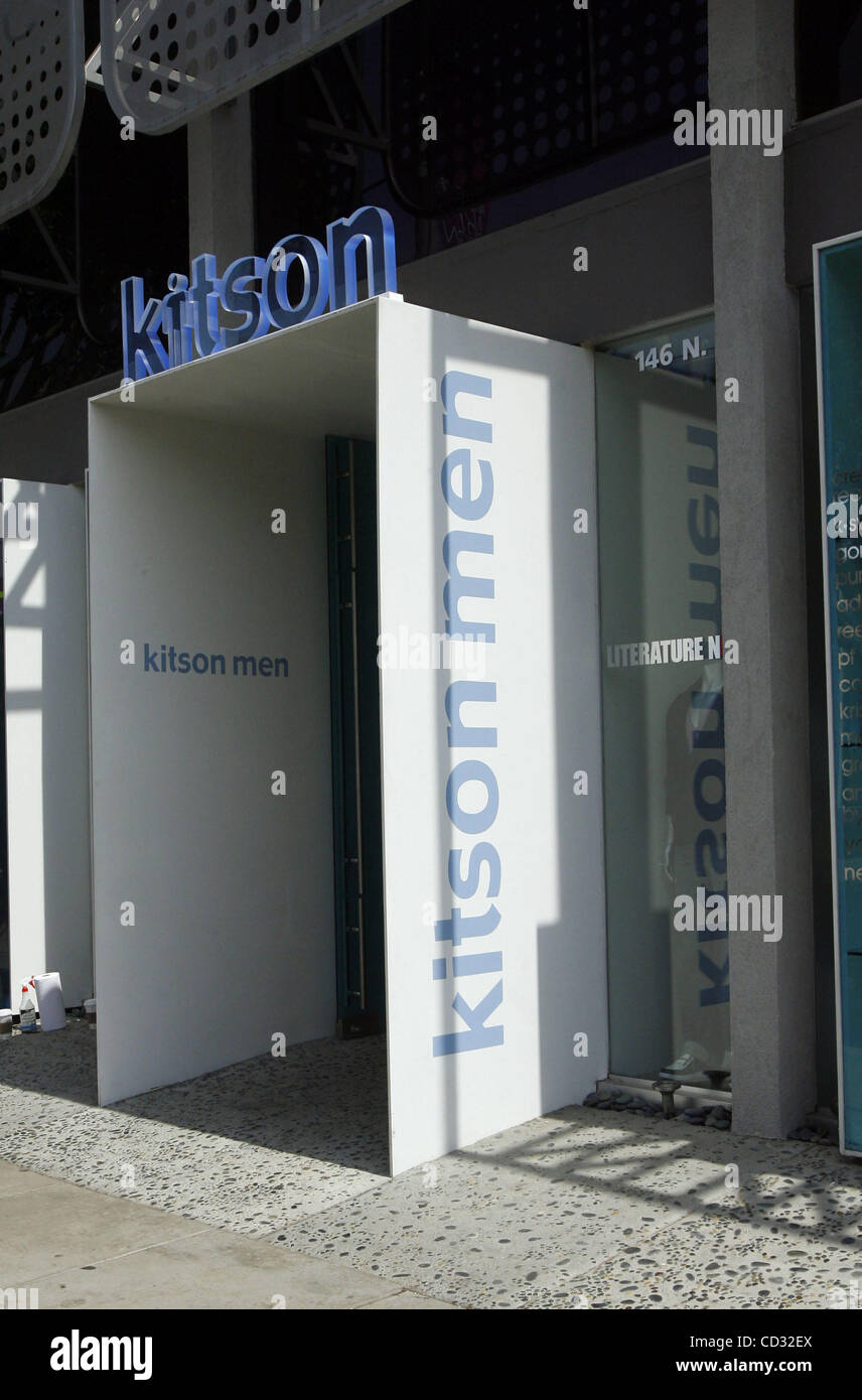 Los Angeles, 2008-4-2 / Celebrity hotspots in Los Angeles: Kitson men ...