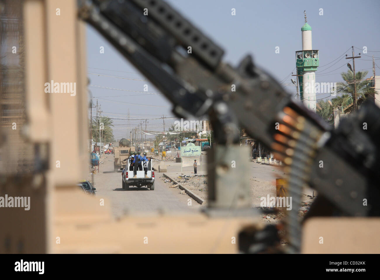 Iraqi police vehicle hi-res stock photography and images - Alamy