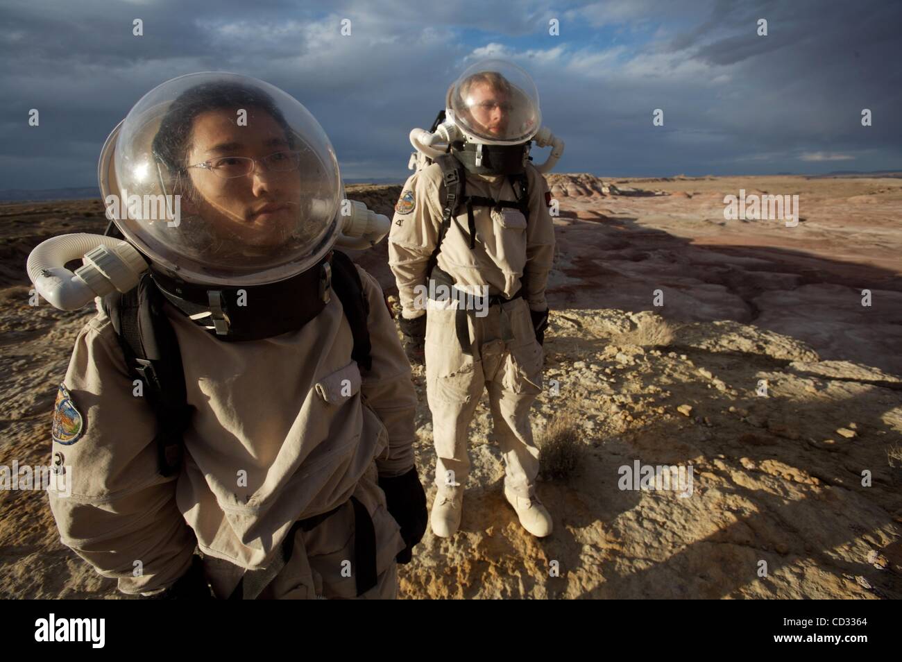 Apr. 6, 2008 - Hanksville, Utah, U.S. - Boris Yim Shing Yik (commander ...