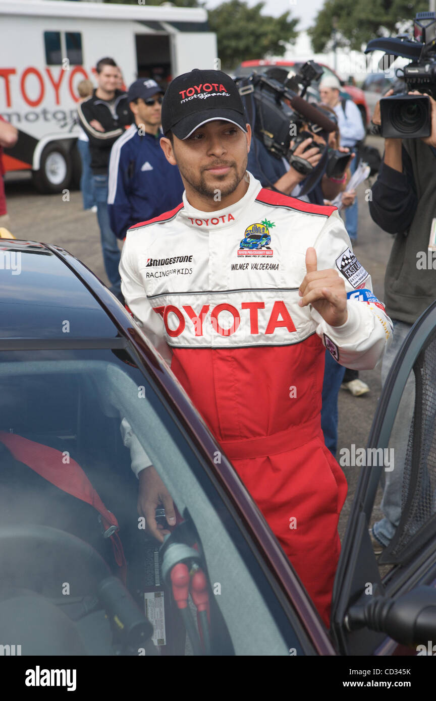 Wilmer Valderrama Actor at the 2008 Toyota Pro/Celebrity Race Press Day ...