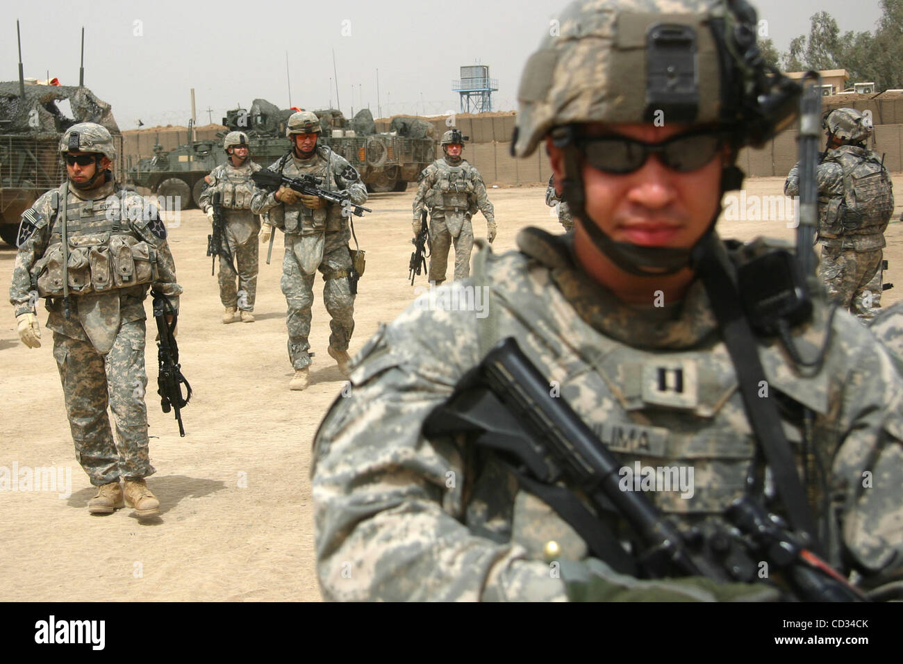 Apr 08, 2008 - Khalis, Diyala Province, Iraq - Soldiers of Cobra Troop ...