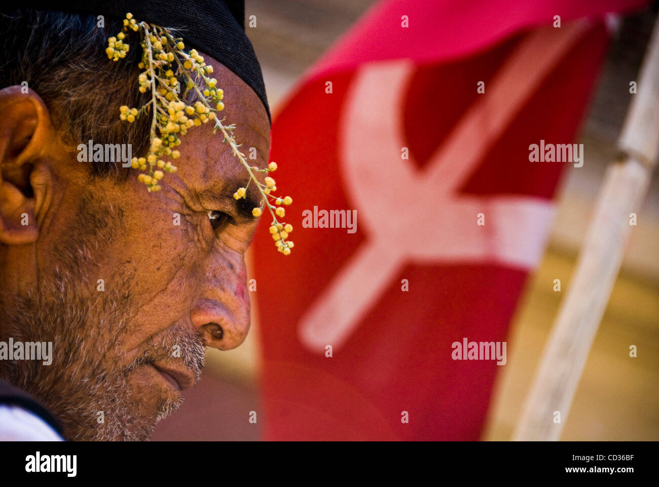 The Maoist Party supporters celebrate on the streets of Kathmandu. 14th ...