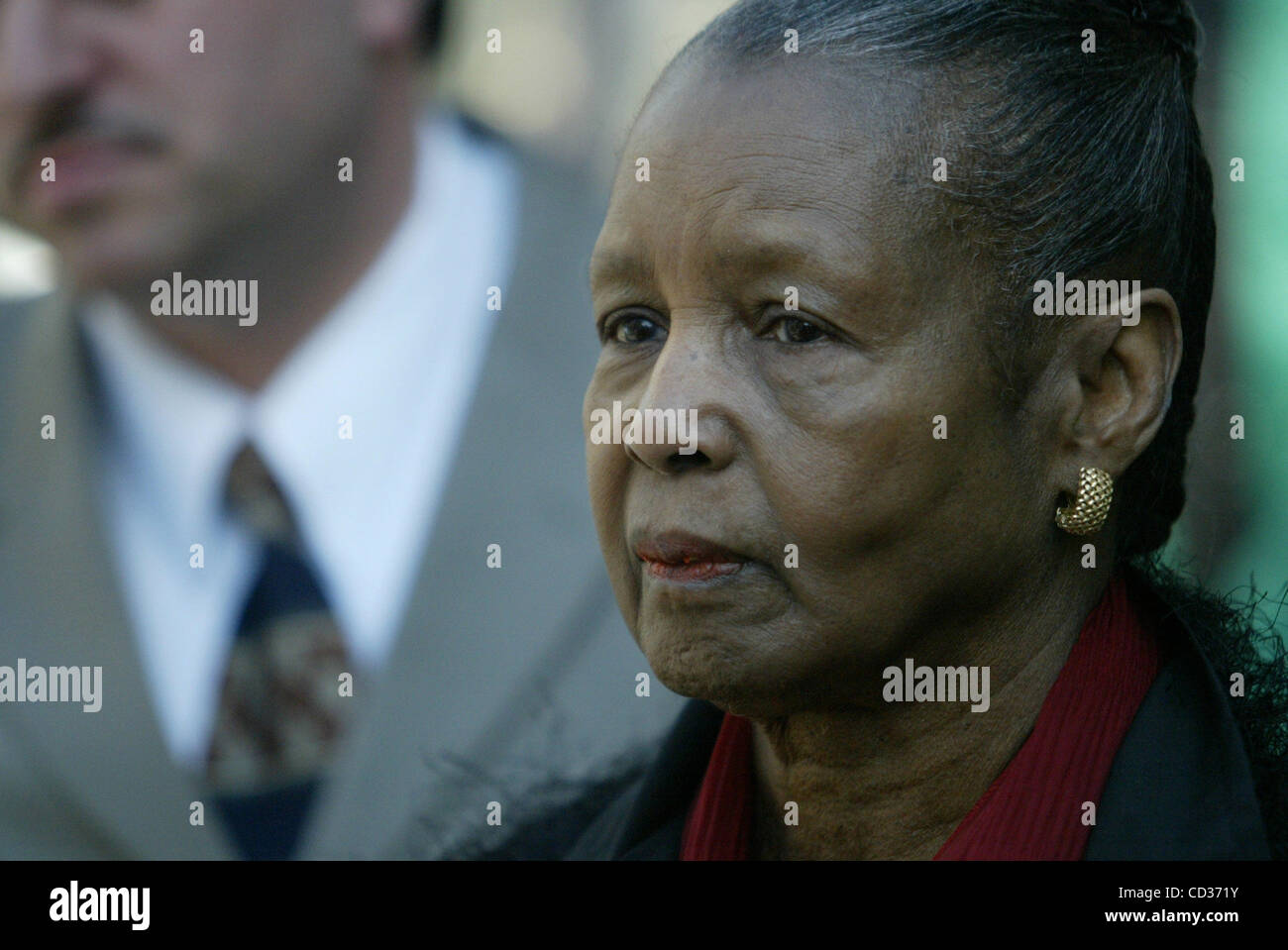 President of DC 37 Lillian Roberts at the rally in support of OBT ...