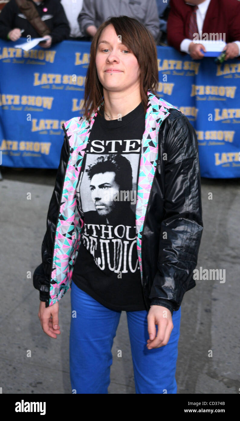 Apr 16, 2008 - New York, NY, USA - Drummer from the band 'Gossip ...