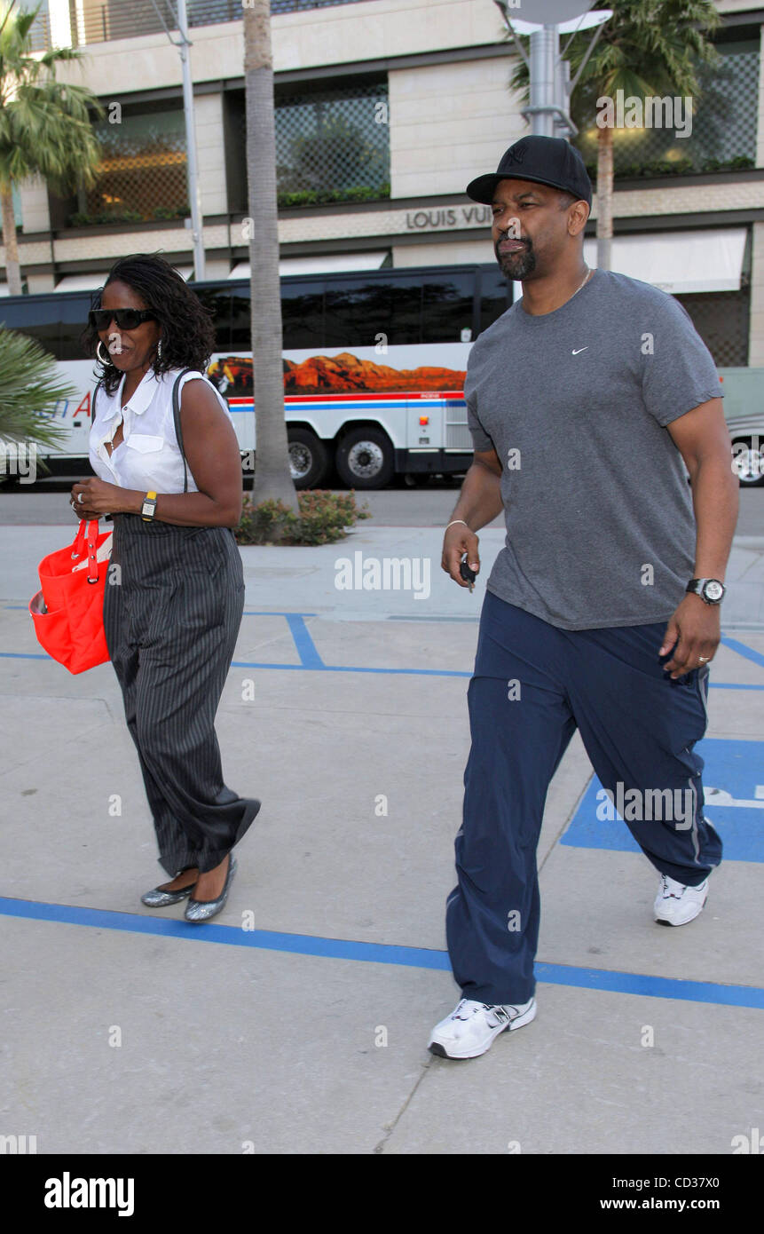 Beverly Hills, 2008-4-16 / Actor DENZEL WASHINGTON really loves his ...