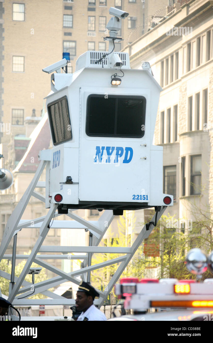 Apr 19, 2008 - New York, NY, USA - A view of the 360 degree police ...