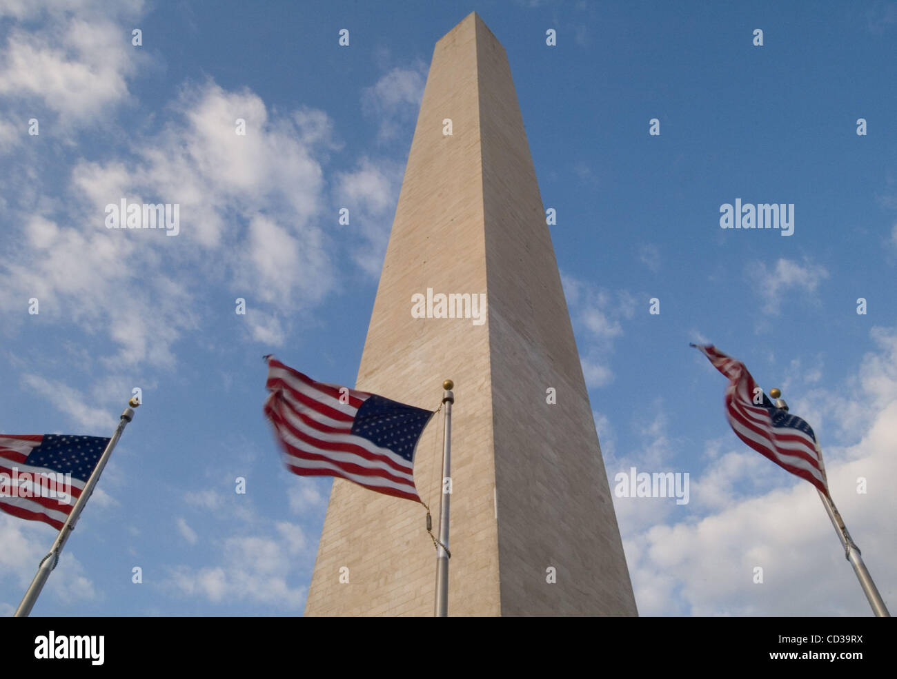 The Washington Monument, Washington, D.C. The Monument is shaped like ...