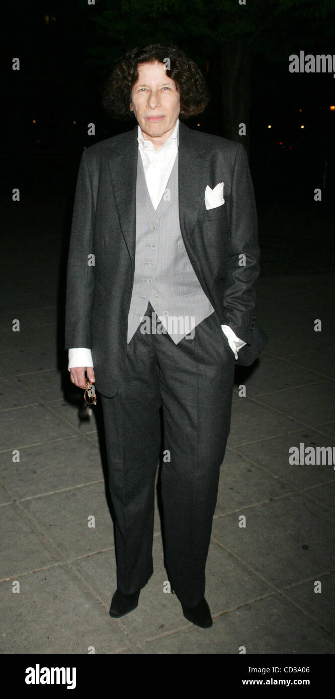 Apr 22, 2008 - New York, NY, USA - Writer FRAN LEBOWITZ at the arrivals ...