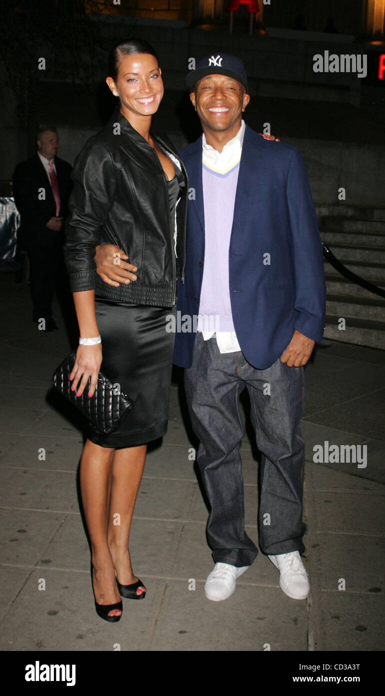 Apr 22, 2008 - New York, NY, USA - PORSCHELA COLEMAN and RUSSELL ...