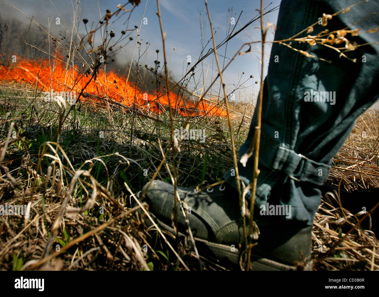 Prescribed prairie burn hi-res stock photography and images - Alamy