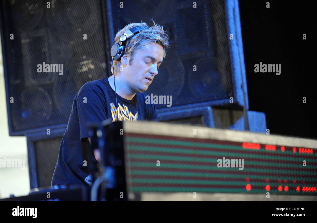 Apr 25, 2008 - Indio, California; USA - Disc Jockey ADAM FREELAND ...