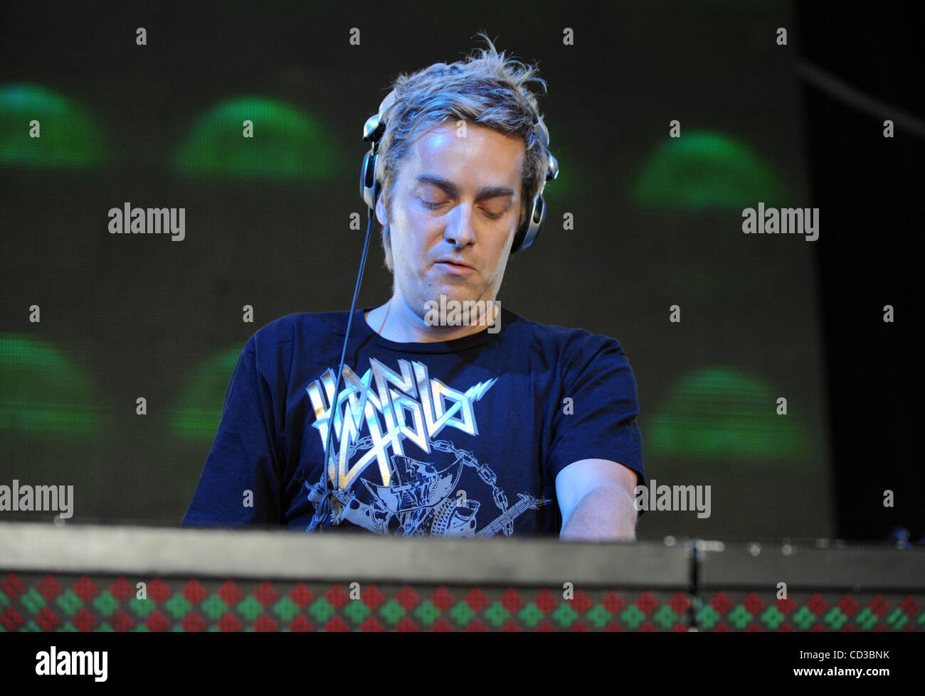 Apr 25, 2008 - Indio, California; USA - Disc Jockey ADAM FREELAND ...