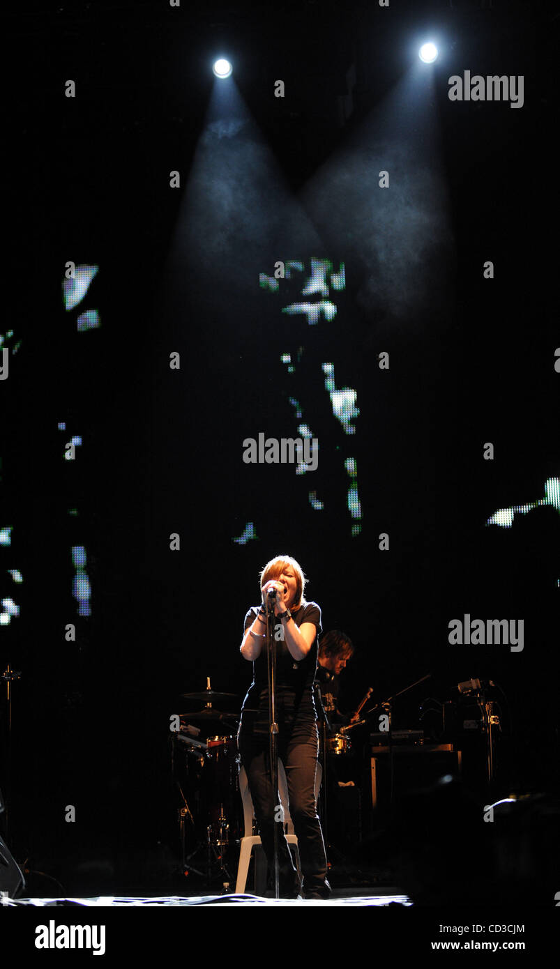 Apr 26, 2008 - Indio, California; USA - Singer BETH GIBBONS of the band ...
