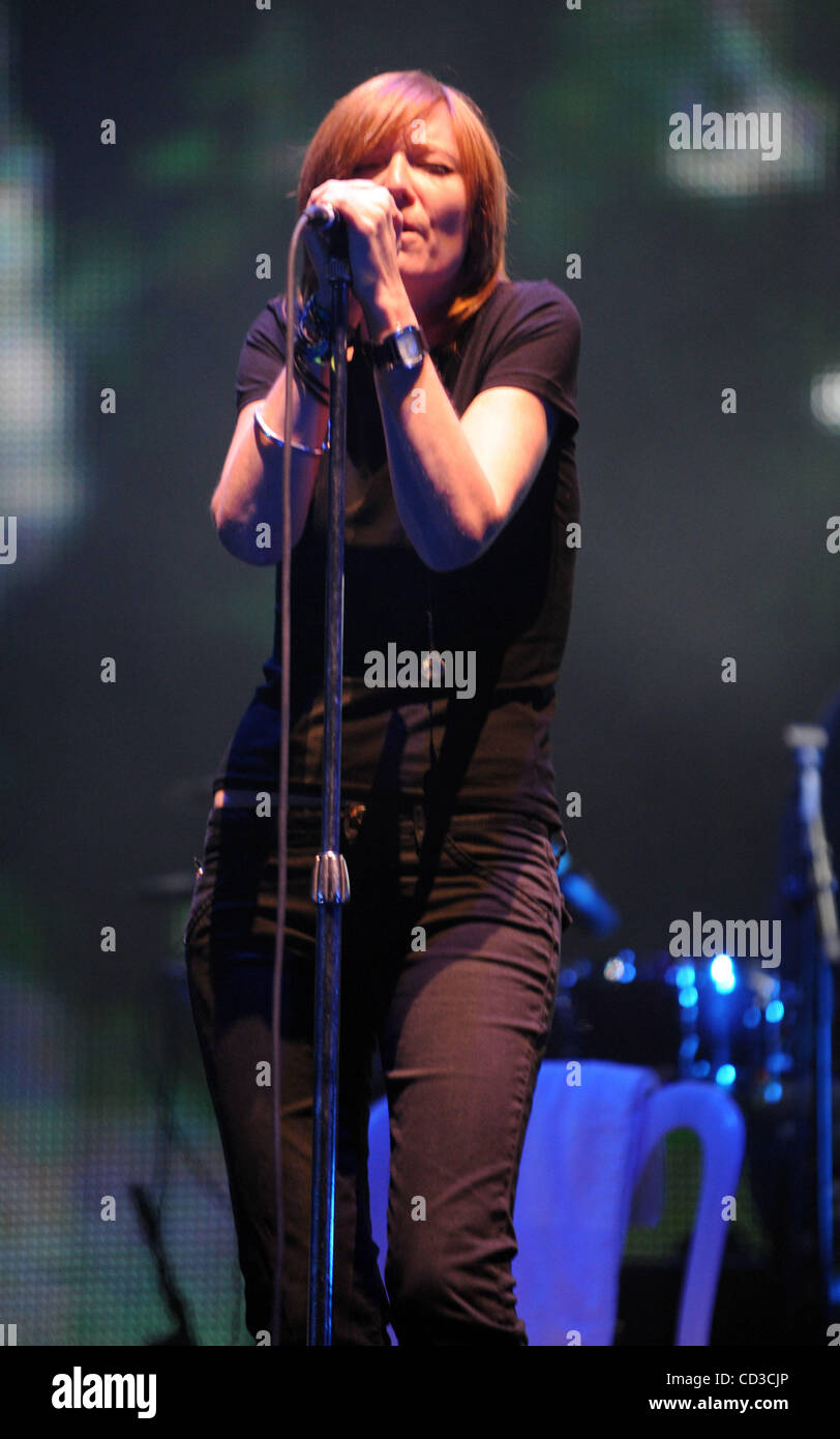 Apr 26, 2008 - Indio, California; USA - Singer BETH GIBBONS of the band ...