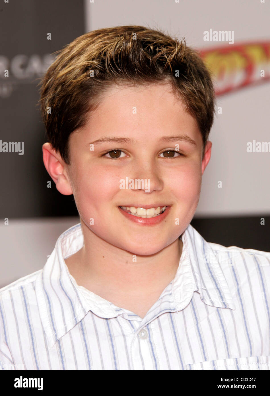 Apr 26, 2008 - Los Angeles, California, USA - Actor NICHOLAS ELIA arriving at the 'Speed Racer ...