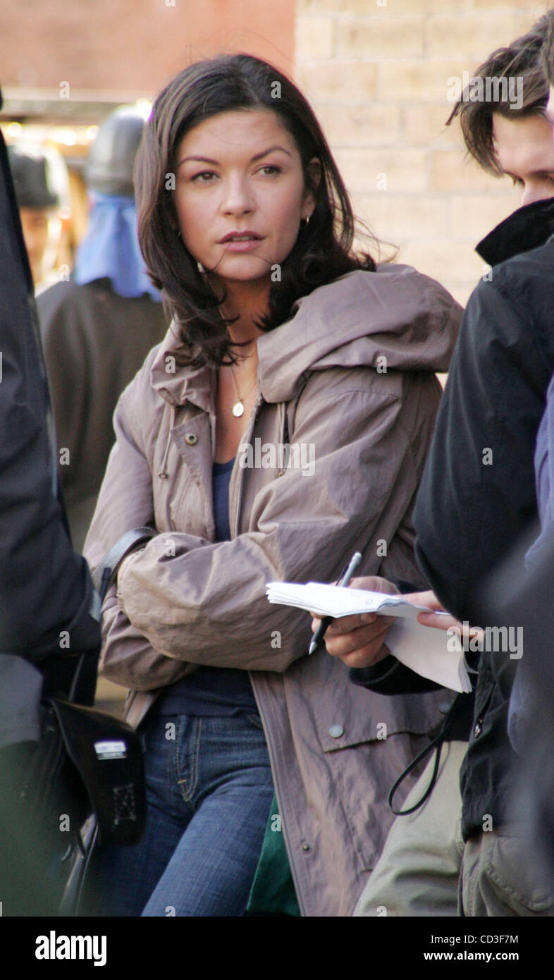 Apr 29, 2008 - New York, NY, USA - Actress CATHERINE ZETA-JONES films ...